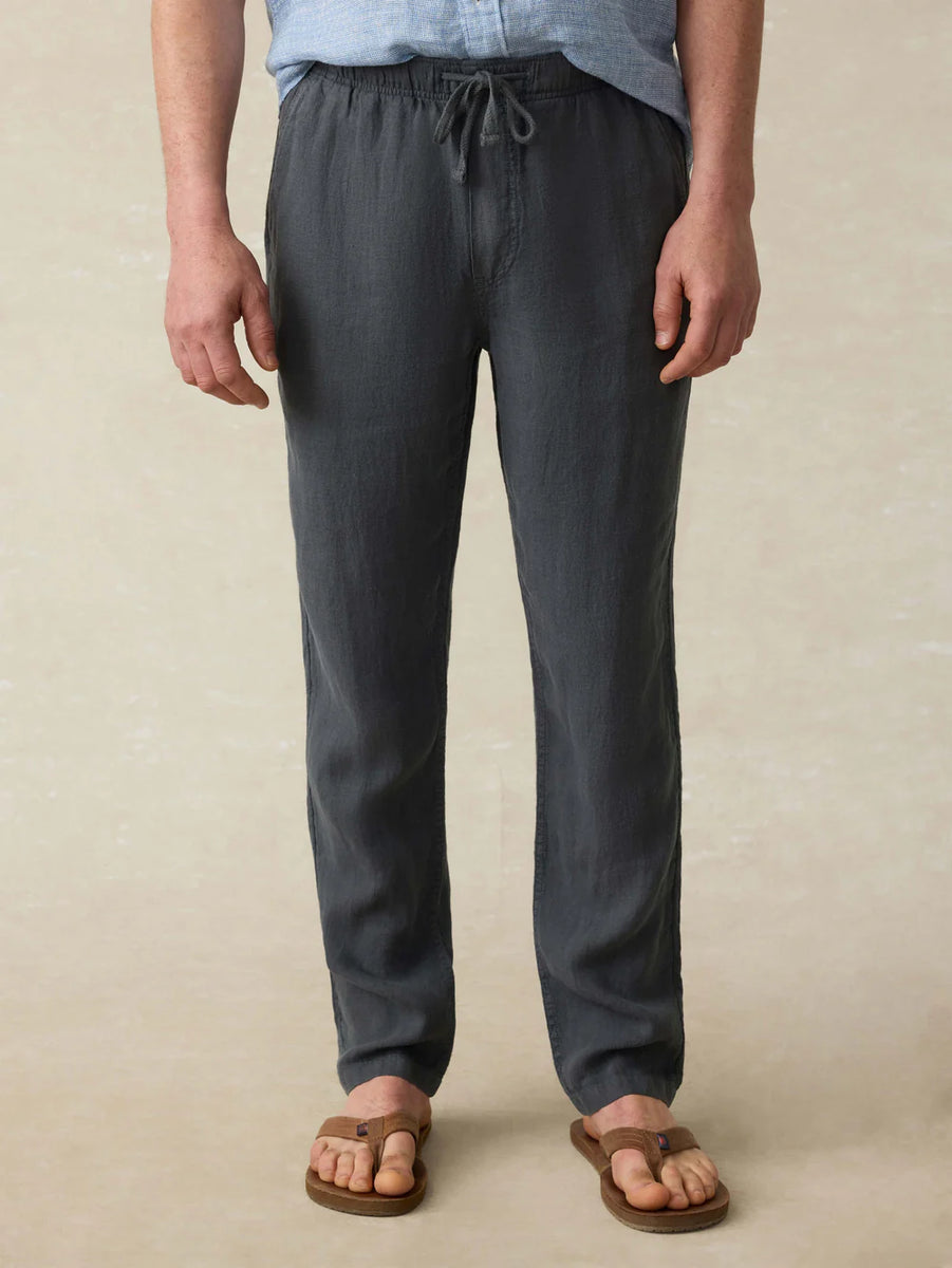 Faherty Men’s Linen Drawstring Pant – The Spot Boutique
